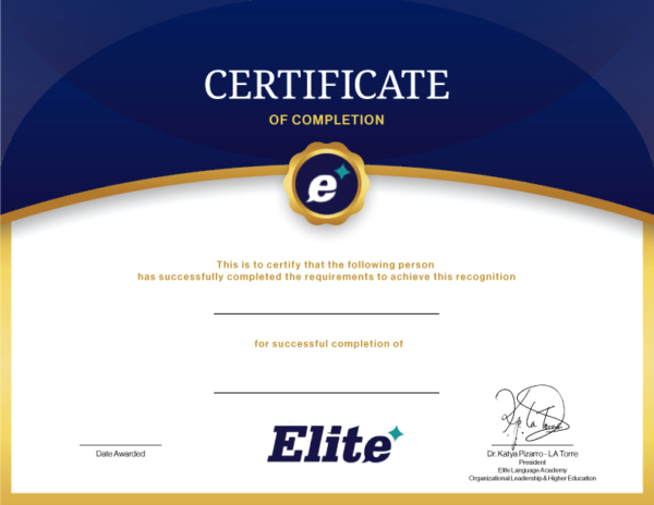Accelerated English Program - Elite Language Academy