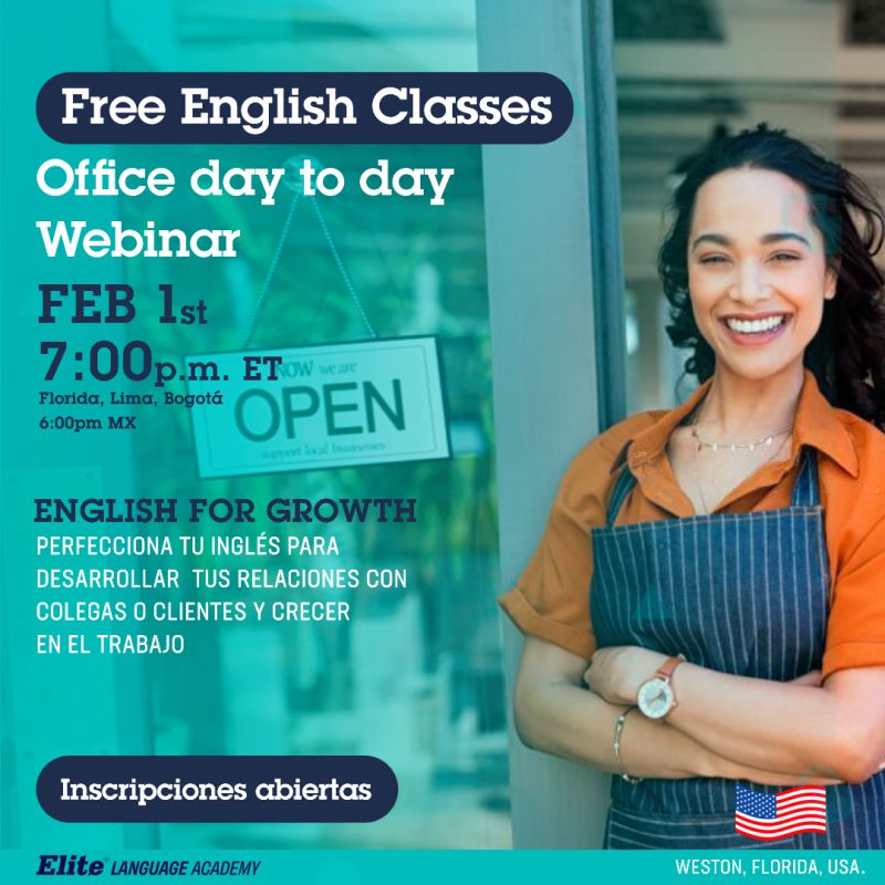 Free English Live Classes | Elite Language Academy