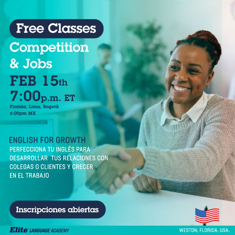 Free English Live Classes - Elite Language Academy